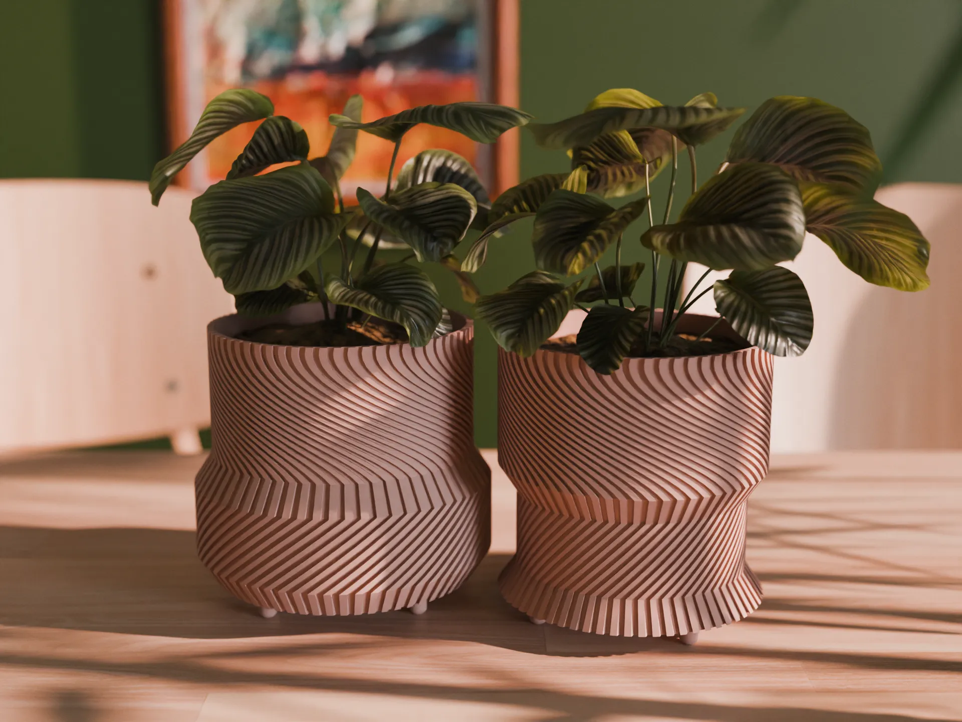 Twisted Voronoi Easter Egg by Dr.D - MakerWorld