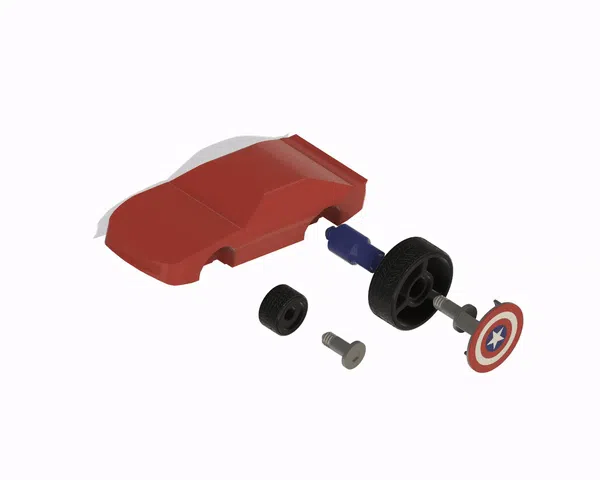 "Fun Wheels" Toy Cars For Boys and Girls by MadMax3D - MakerWorld