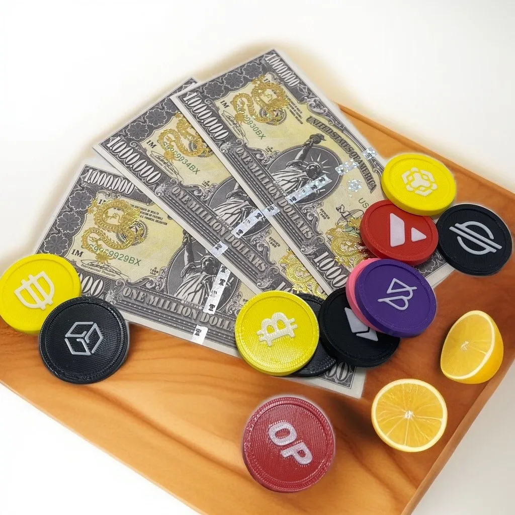 Crypto Token - Chainlink LINK Coin by NaNi MakerWorld: Download Free 3D ...