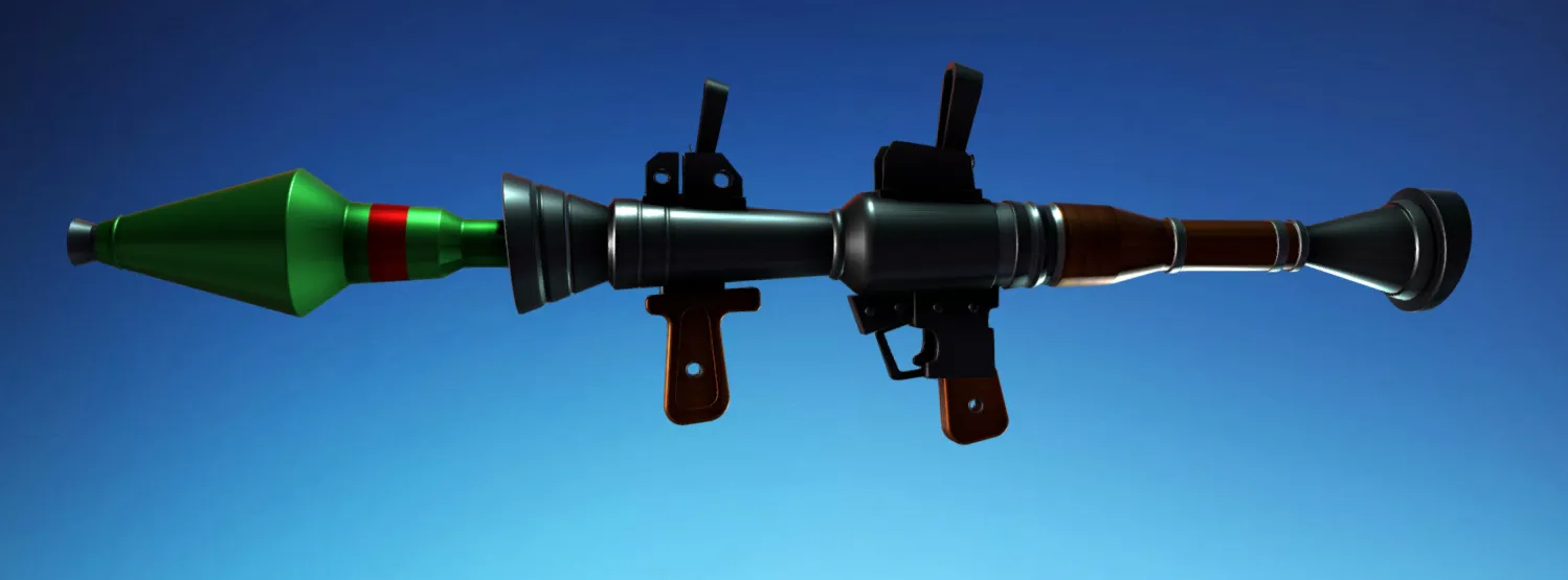 Fortnite Style RPG Launcher - Free 3D Print Model - MakerWorld