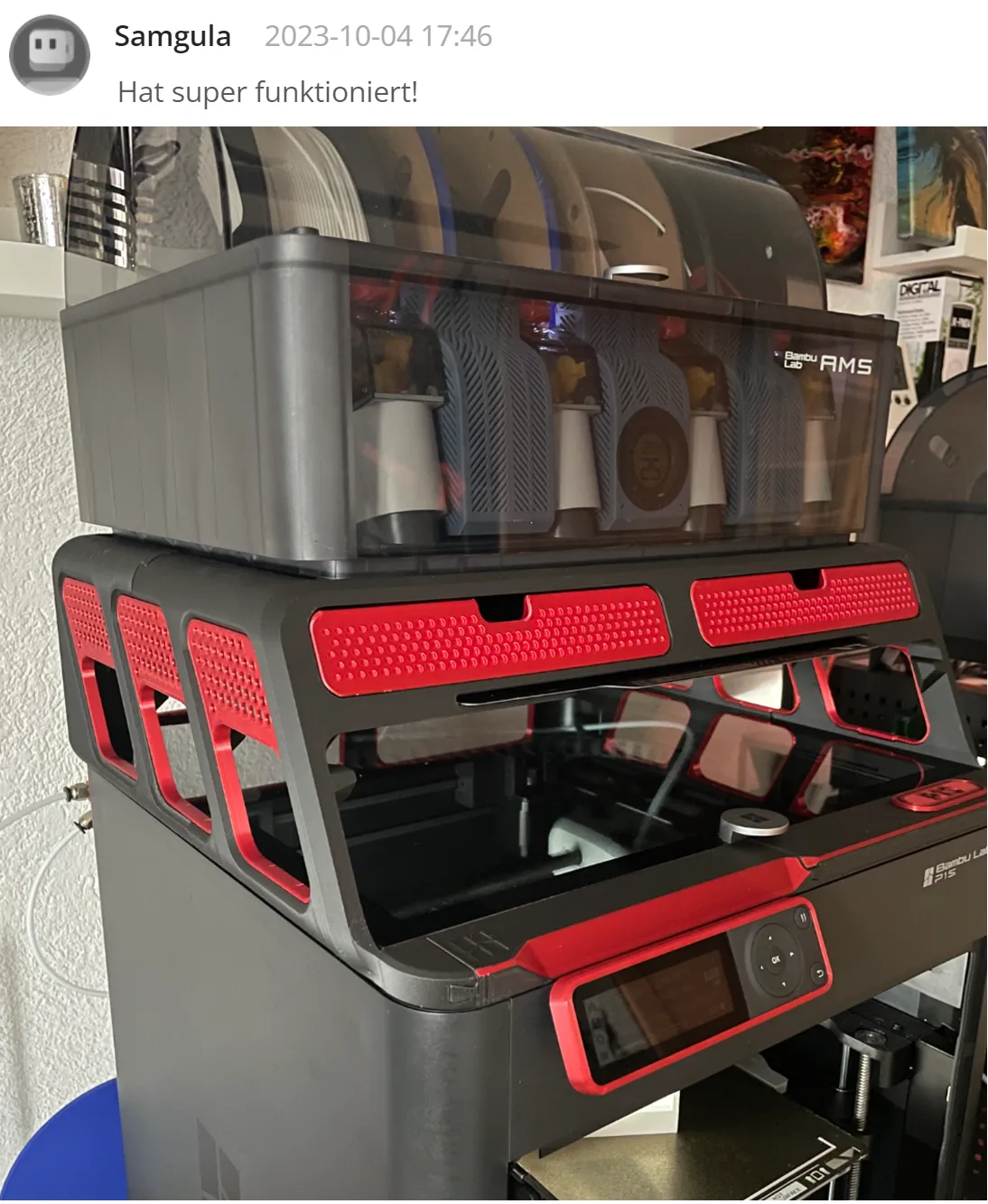 BLV - AMS Riser for X1C v1.3 by benlevi - MakerWorld