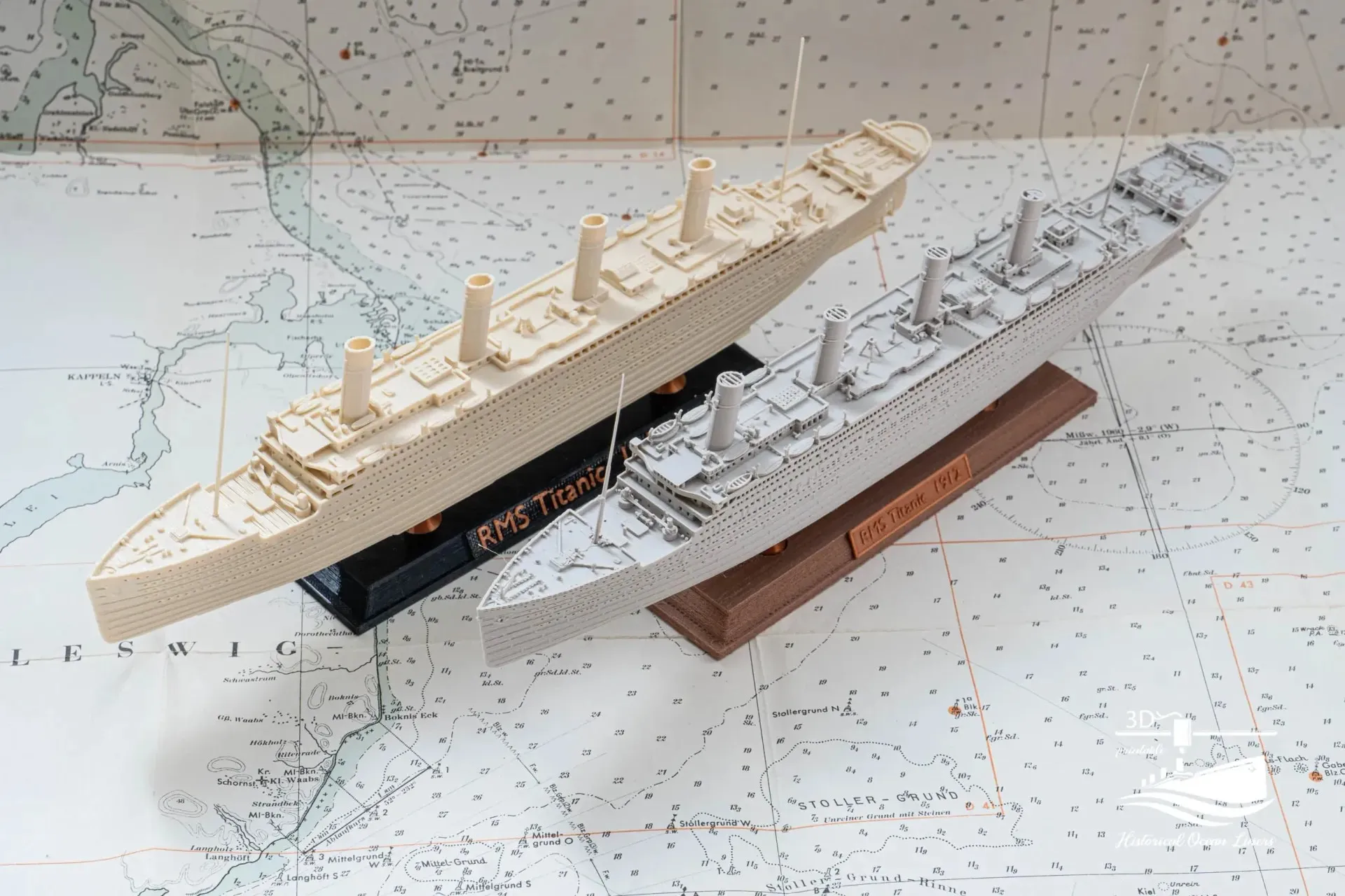 RMS TITANIC - scale 1/1000 by vandragon_de MakerWorld: Download Free 3D ...