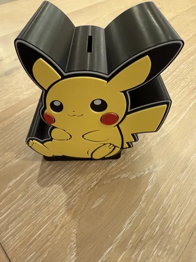 Pikachu Money Box by nf_print_3d MakerWorld: Download Free 3D Models
