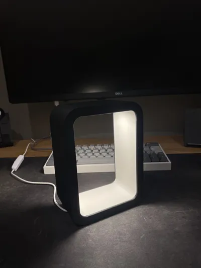 Contour Lamp by Jerald MakerWorld: Download Free 3D Models