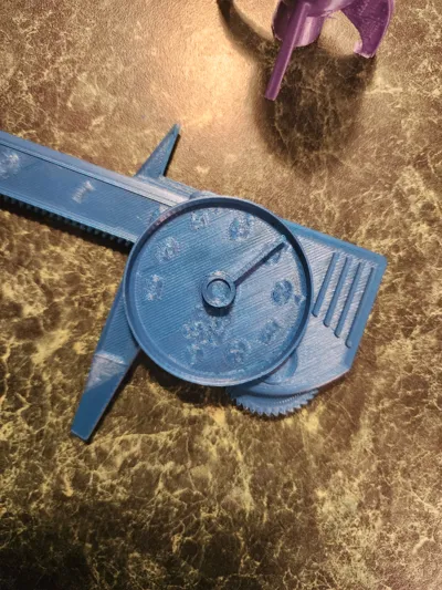 Dial Caliper - Inch version - Free 3D Print Model - MakerWorld