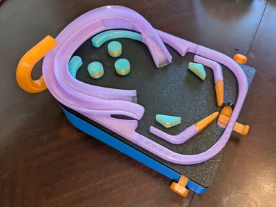 Infinite Loops Pinball Machine by BogdanS MakerWorld: Download Free 3D Models