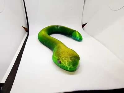 Slinky Snake [No AMS required] by Keyquake MakerWorld: Download Free 3D ...