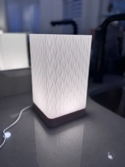Retro Wave Lamp by liljohn406MakerWorld: Download Free 3D Models