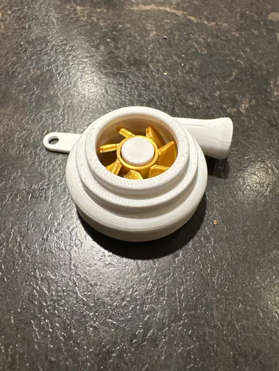 Spinning Turbo Keychain by Fat Tony MakerWorld: Download Free 3D Models