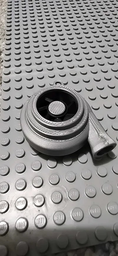 Spinning Turbo Keychain by Fat Tony MakerWorld: Download Free 3D Models