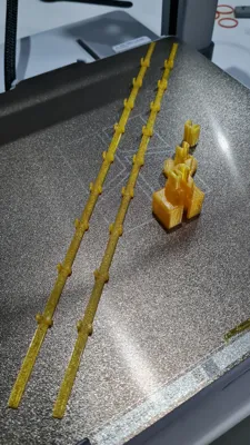 A1 X-Axis Cable Guide (extra long) Remixed by DukeGaGa - MakerWorld