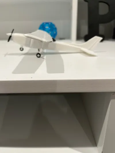 [Cessna 172] 1:48 Airplane Model - Free 3D Print Model - MakerWorld