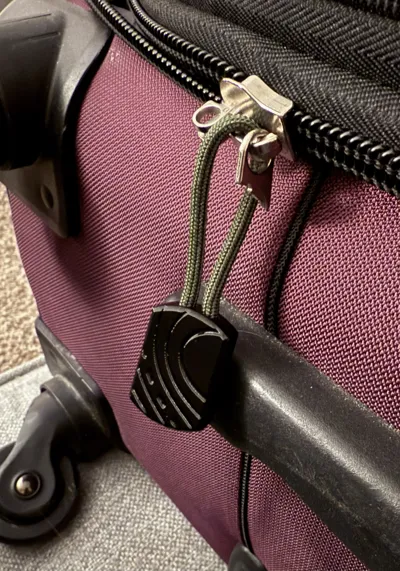 Paracord Zipper Pull End Cap - topo pattern/clean by samulski ...