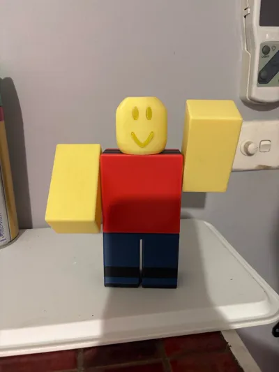 Noob | Moveable Roblox Character Figurine (NO AMS) - Free 3D Print ...