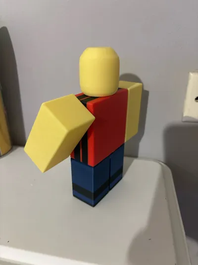 Noob | Moveable Roblox Character Figurine (NO AMS) - Free 3D Print ...