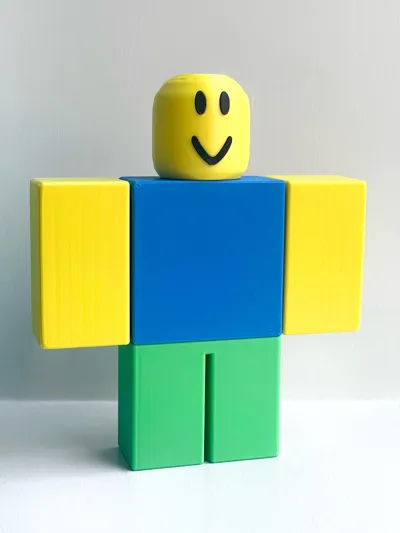 Noob | Moveable Roblox Character Figurine (NO AMS) by Mike.stl ...