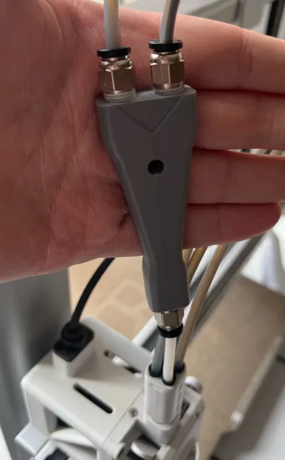 Easy Split - PTFE Y-Splitter by ByteSlinger MakerWorld: Download Free ...