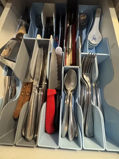 ULTIMATE Gridfinity Silverware Organizer / MODULAR by arockMakerWorld ...