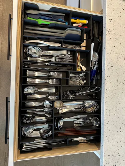 ULTIMATE Gridfinity Silverware Organizer / MODULAR by arockMakerWorld ...