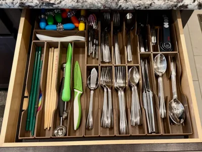 ULTIMATE Gridfinity Silverware Organizer / MODULAR by arockMakerWorld ...
