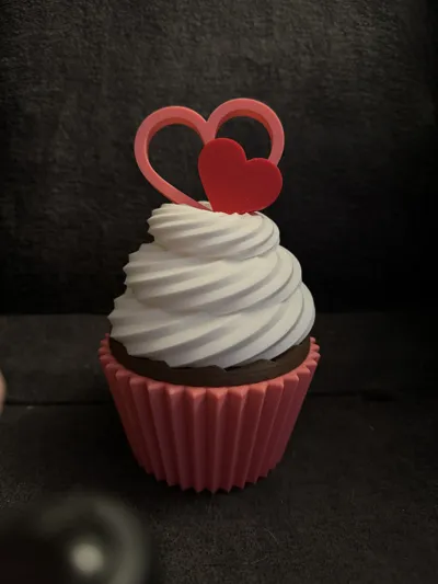 Valentine's Day Cupcake Box by SpaceBoy MakerWorld: Download Free 3D Models