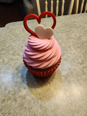 Valentine's Day Cupcake Box by SpaceBoy MakerWorld: Download Free 3D Models