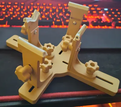Adjustable Scale Models Painting Stand - Free 3D Print Model - MakerWorld