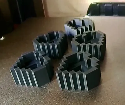 Minecraft Heart Key Clicker Keychain by create3d.co - MakerWorld