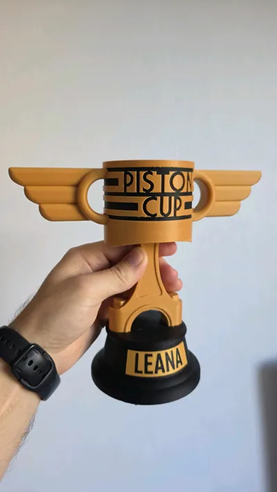TROFEO DE LA COPA PISTÓN (CARS) RÉPLICA por 3DCREATION MakerWorld ...