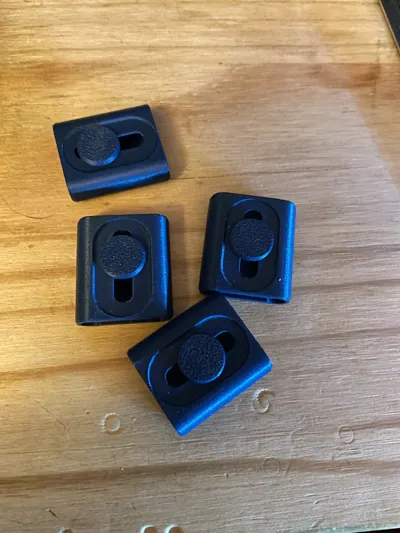 Strong Slim Modern Paracord Lock - Smooth & Skull by BATTCAVE - MakerWorld