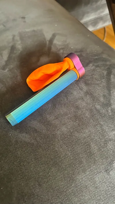 Balloon Loud Air Horn - Free 3D Print Model - MakerWorld