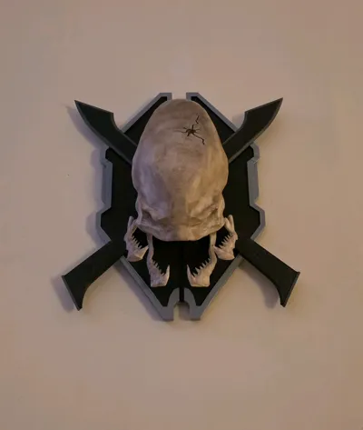 Legendary Halo Wall Mount Remixed by Ephesis85 MakerWorld: Download Free 3D Models