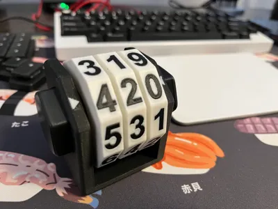 Hit Point counter for games (e.g. D&D) by Leif H. - MakerWorld