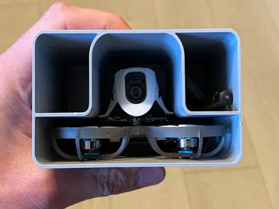 meteor 75 dji 04 whoop case by CS MakerWorld: Download Free 3D Models