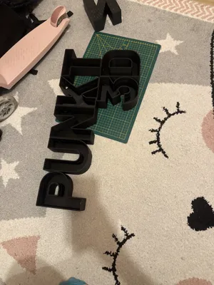 LED LIGHT SIGN LETTERS ALPHABET by SIODLO92 MakerWorld: Download Free 3D Models