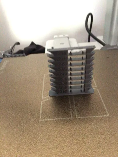 TPU Temperature Tower (temp tower) G Code - Free 3D Print Model ...
