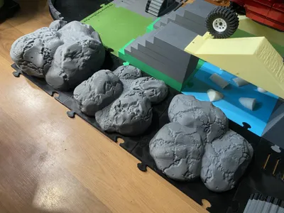 RC Crawler Park Rock Set by AzureBones MakerWorld: Download Free 3D Models