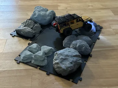 RC Crawler Park Rock Set by AzureBones MakerWorld: Download Free 3D Models