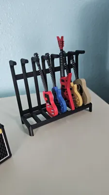 Dummy 13 Guitar Rack by KalioMax - MakerWorld