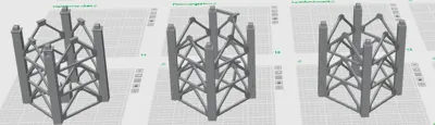 Spacex Launch Tower /OLM Pad B / Starship 1:100 - Free 3D Print Model ...