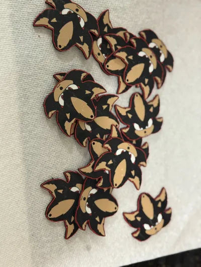 Shadow Keychain (Sonic the Hedgehog) by Drak MakerWorld: Download Free ...