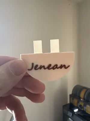 Owala Name Plate (add your own name) - Free 3D Print Model - MakerWorld