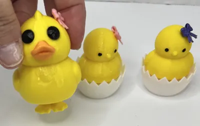 Chick Clicker Fidget by Delightful Dangly Bits MakerWorld: Download ...