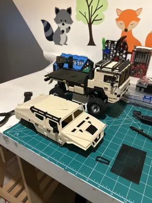 Catmaw AFV for Traxxas TRX4M by polymech3d MakerWorld: Download Free 3D Models