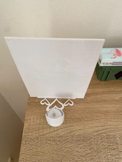 Tea Light Lithophane Stand - Free 3D Print Model - MakerWorld