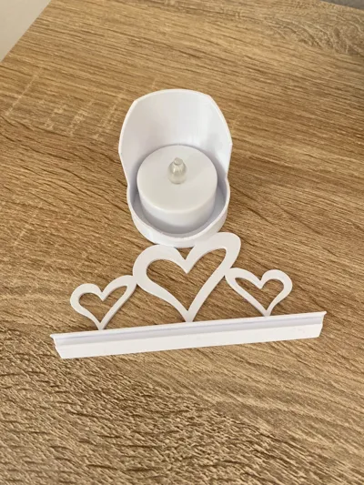 Tea Light Lithophane Stand - Free 3D Print Model - MakerWorld