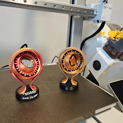 Fidget Medal Trophy (customize and spin!) by GlennovitS 3D MakerWorld ...