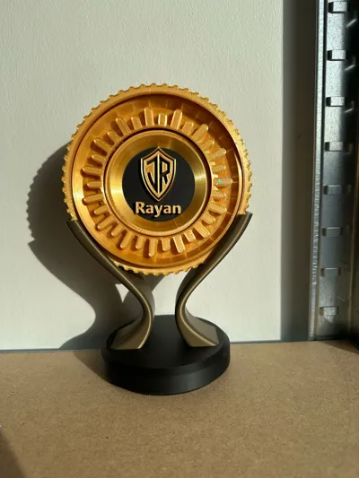 Fidget Medal Trophy (customize and spin!) by GlennovitS 3D MakerWorld ...