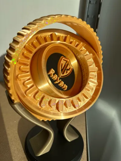 Fidget Medal Trophy (customize and spin!) by GlennovitS 3D MakerWorld ...