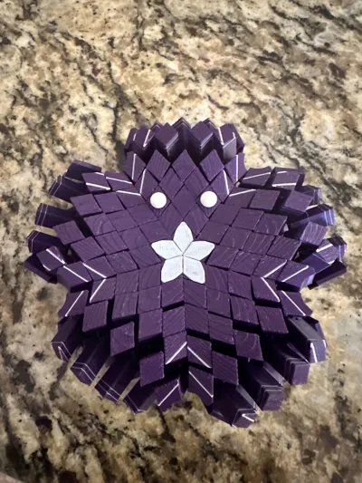 Sally The Symmetrical Flexi Starfish by 3D_Grandpa MakerWorld: Download ...